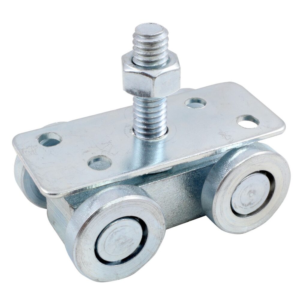 CARRETILLA 4 BALEROS PARA RIEL "U" 22-4 F. - Alis